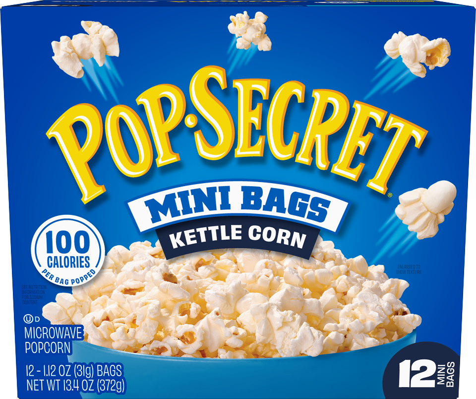 100 Calorie Kettle Corn Pop Secret